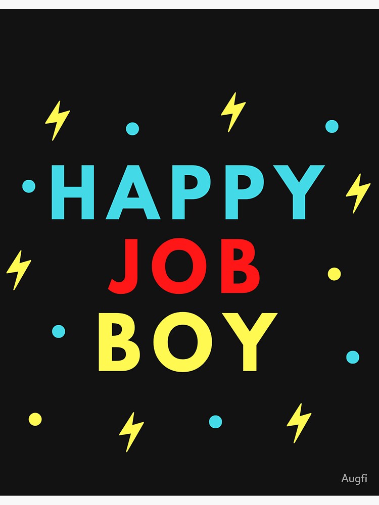 "First job gift for your son" Sticker by Augfi | Redbubble