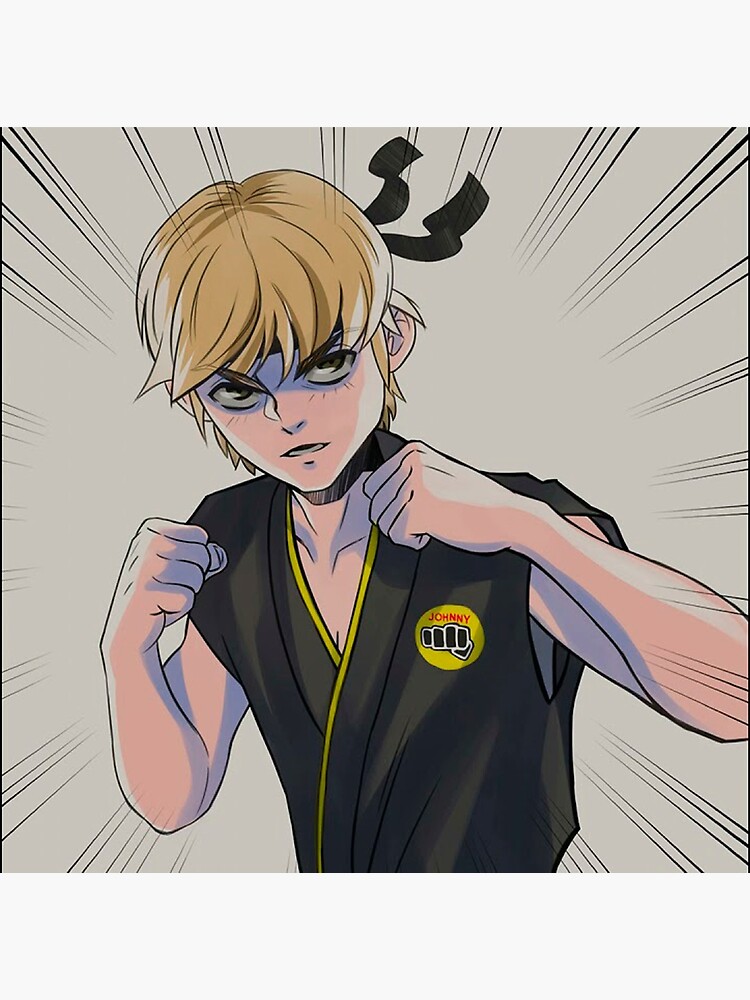 "Cobra Kai Johnny Lawrence fan art " Art Print by NarimanArt | Redbubble