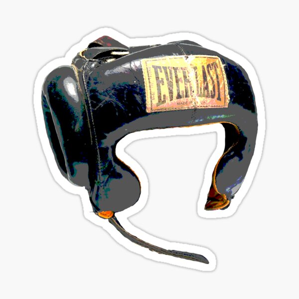 "Mohammad Ali Boxing Headgear" Sticker for Sale by TinaMancusi | Redbubble