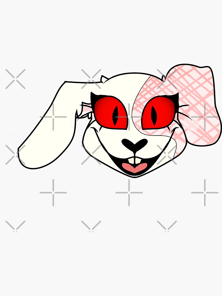 "Five Nights at Freddy's Security Breach Villain Vanny Head" Sticker ...