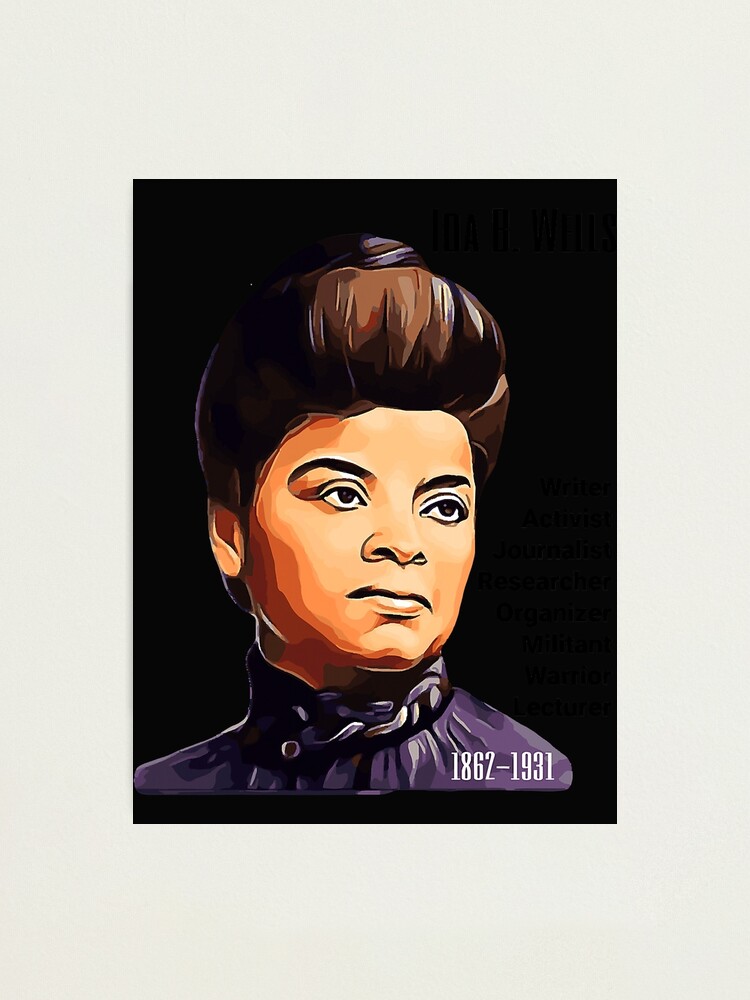 "Ida B Wells Black Pride Women History Month Juneteenth Light ...