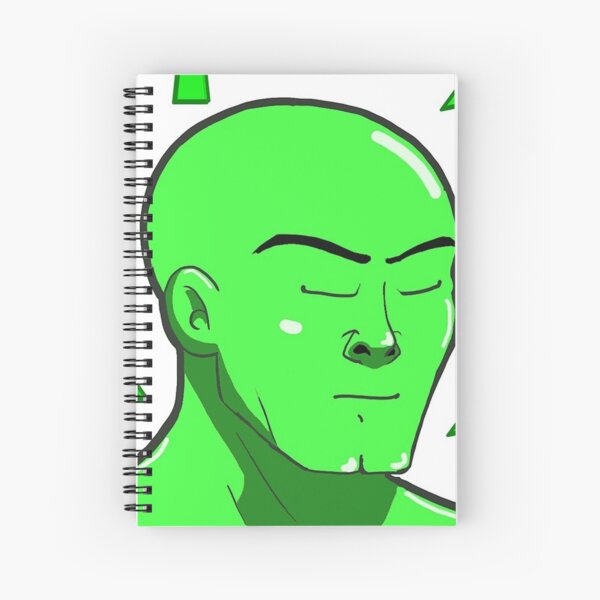 Cuaderno de espiral «Green up Wojak - flecha verde - pandilla de memes ...