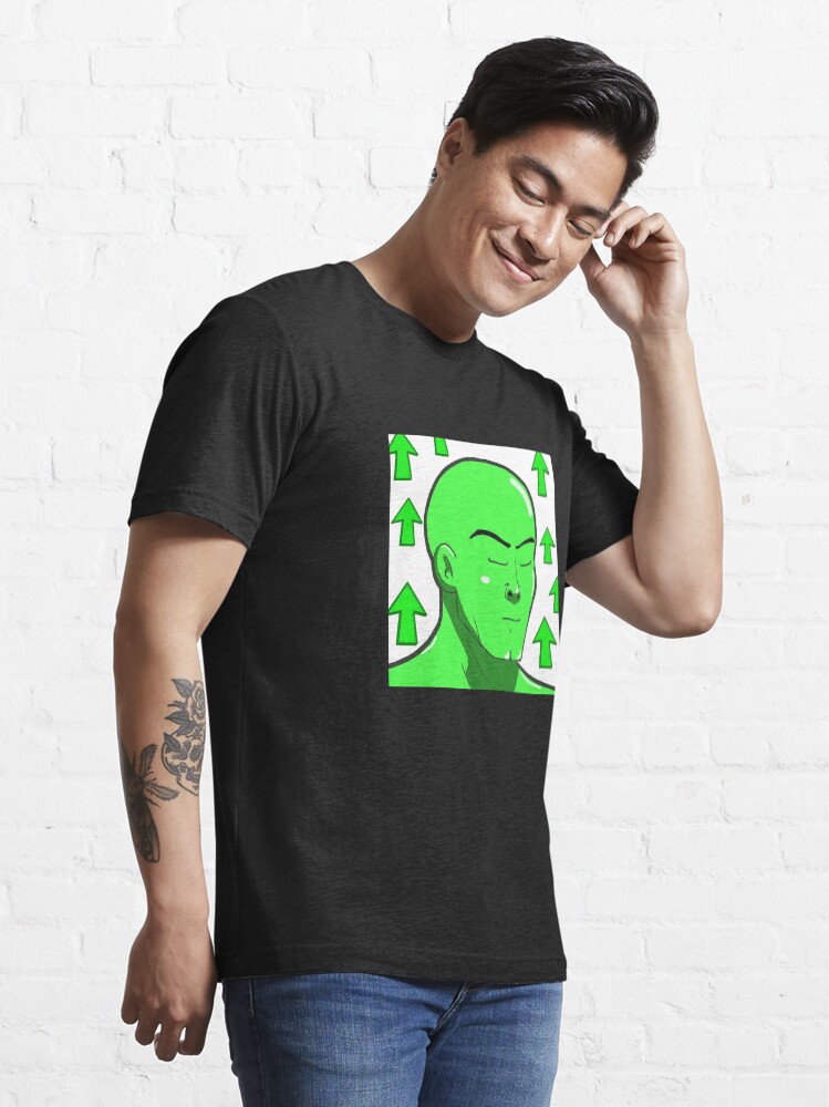 "Green up Wojak - green arrow - esoteric memes gang" T-shirt by Mad-Boy ...
