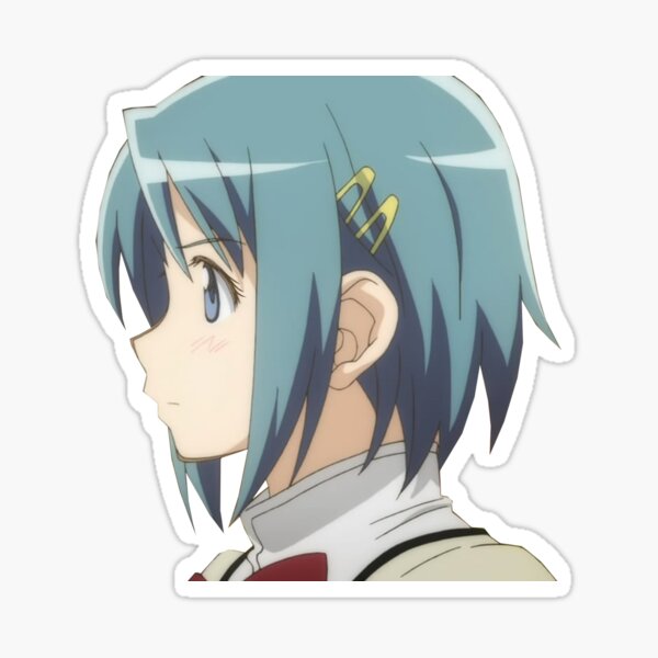 "Sayaka Miki" Sticker for Sale by kawaiicrossing | Redbubble