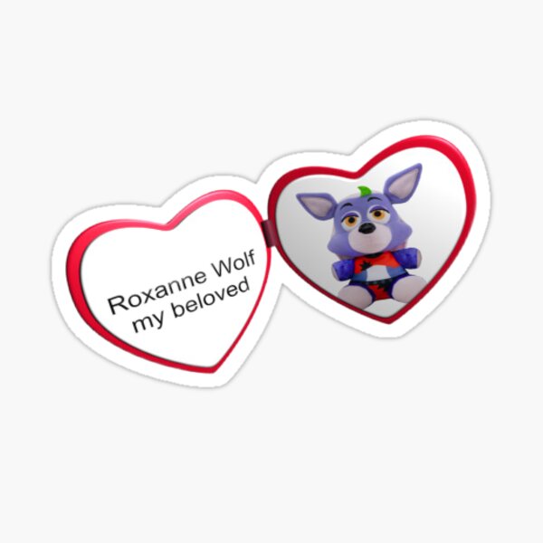 "Roxanne Wolf FNAF Sticker" Sticker for Sale by feralfixations | Redbubble