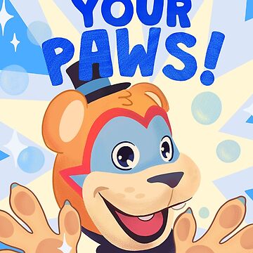"Wash Your Paws FNAF Security Breach " Poster for Sale by mirpeachy ...