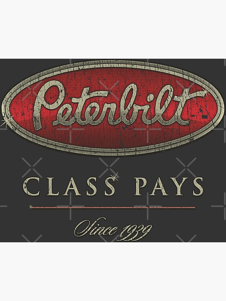 Peterbilt Class Pays 1939 Premium Matte Vertical Poster sold by Aldo ...