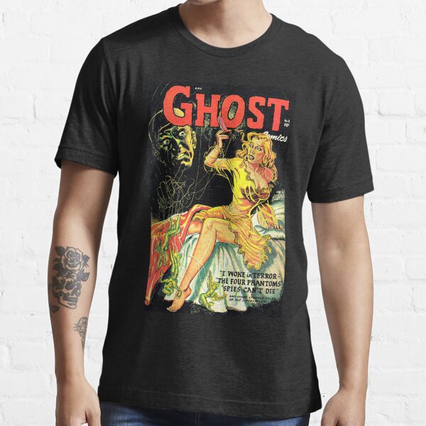 "Ghost Comics #2 - Vintage Retro Horror and Suspense Comic Book Cover ...