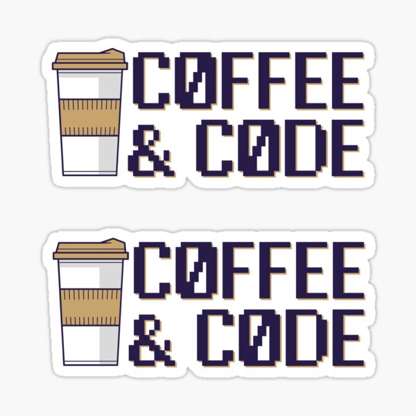 "Pack coffee and code for programmers" Sticker for Sale by ARLAN ...