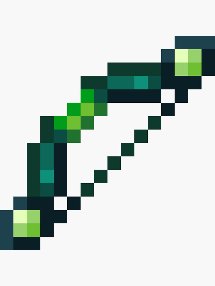 "Twilight Forest Ender Bow" Sticker for Sale by RedFootedBooby | Redbubble