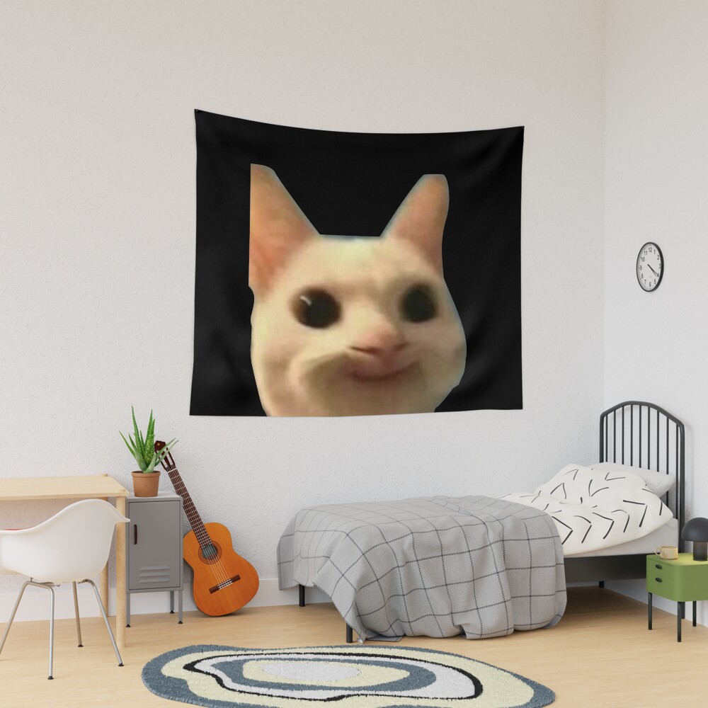 "Smiling cat meme" Poster by los-memes | Redbubble