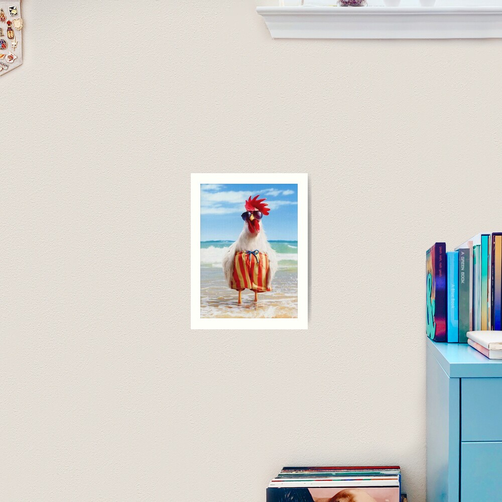 "Chicken Joe" Poster for Sale by Raisa Suchanova | Redbubble