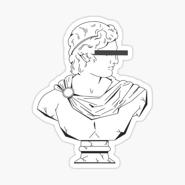 "Pantheon" Sticker for Sale by The-Buro | Redbubble
