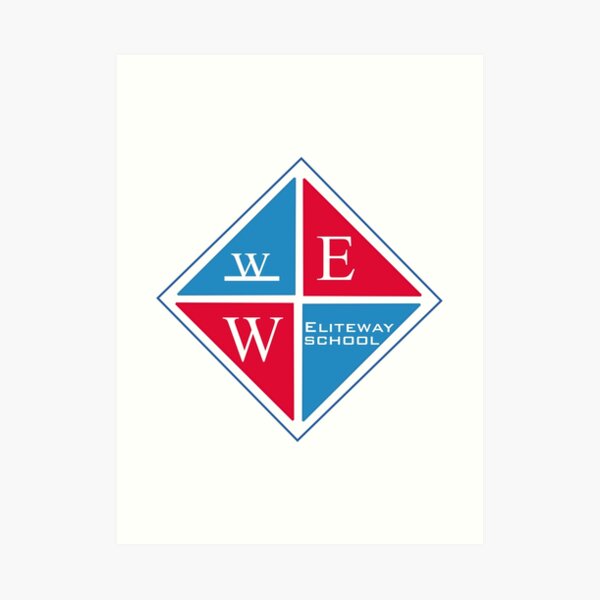 "Elite Way School Logo" Art Print for Sale by MariamShopDeal | Redbubble