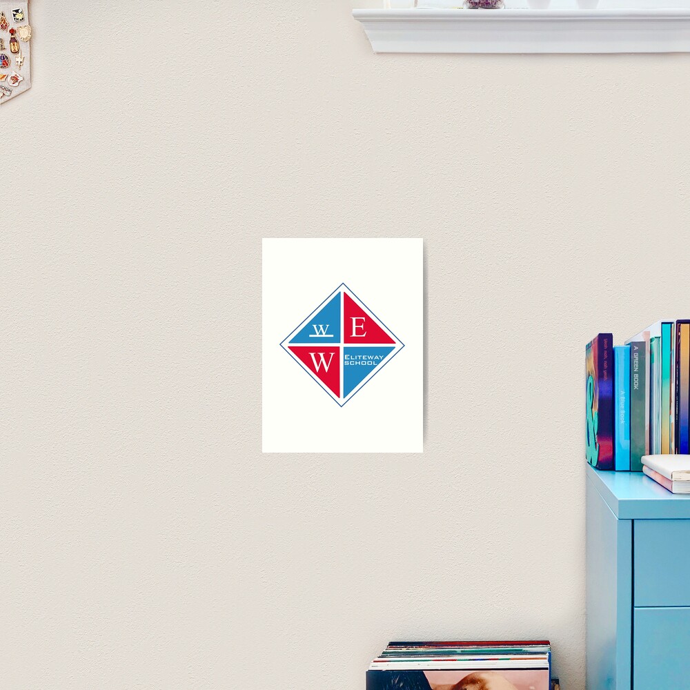 "Elite Way School Logo" Art Print for Sale by MariamShopDeal | Redbubble