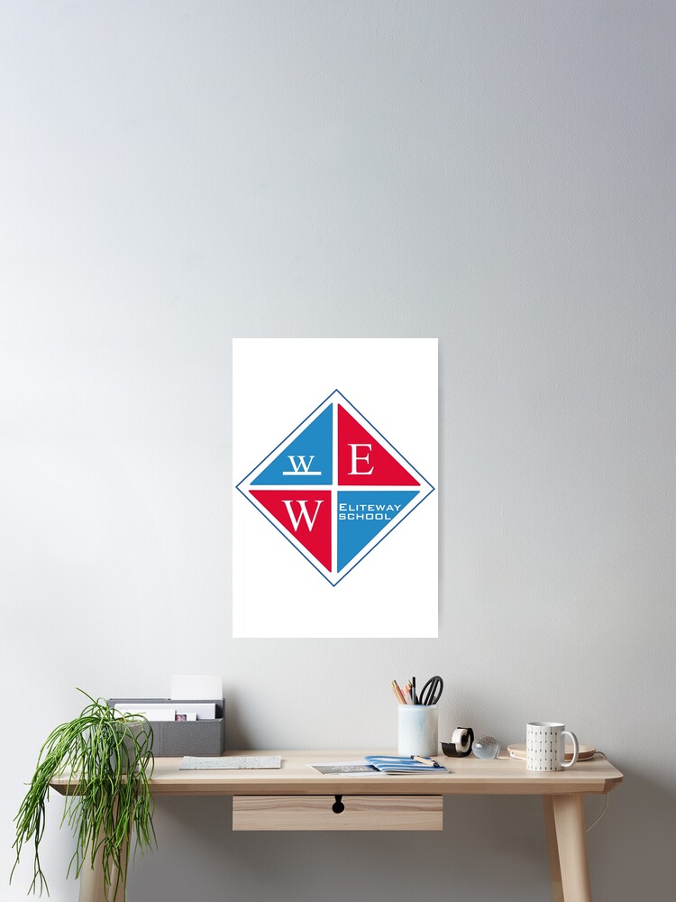 "Elite Way School Logo" Poster for Sale by MariamShopDeal | Redbubble