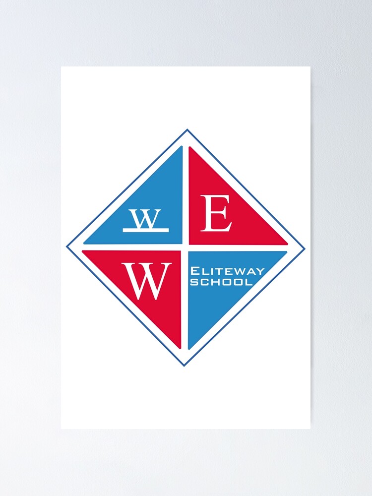 "Elite Way School Logo" Poster for Sale by MariamShopDeal | Redbubble