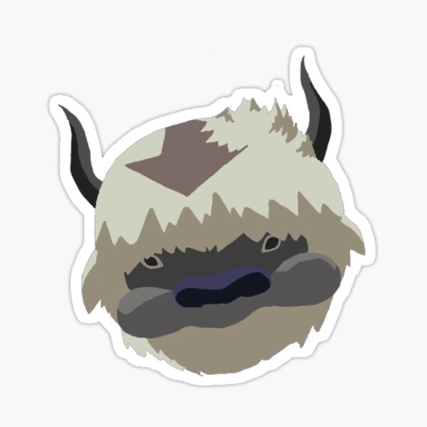 "Appa messy hair" Sticker for Sale by eebryer | Redbubble