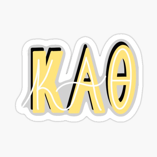 "Yellow and Grey KAO " Sticker for Sale by marinacom | Redbubble