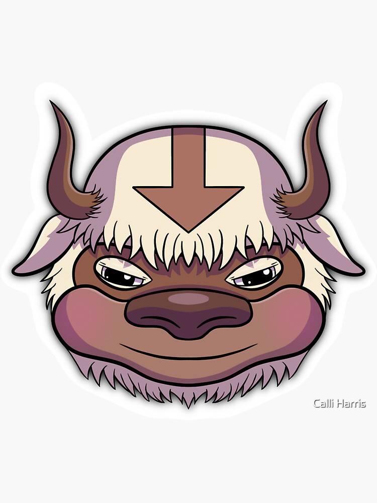 "Appa" Sticker by callih1231 | Redbubble