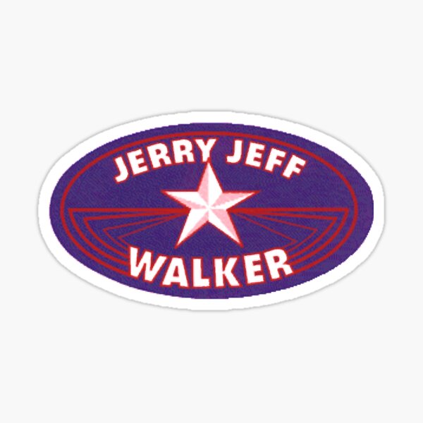 "jerry jeff walker Classic" Sticker for Sale by Jessurns | Redbubble