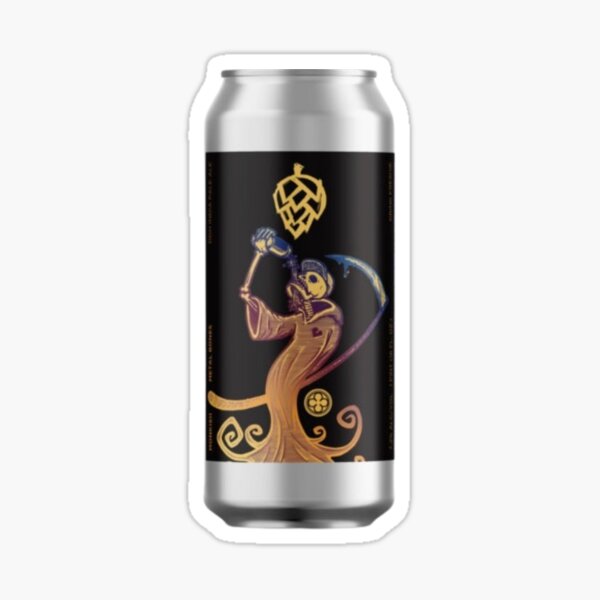 "Metal Bones DDH IPA" Sticker for Sale by Designs-By-Zar | Redbubble