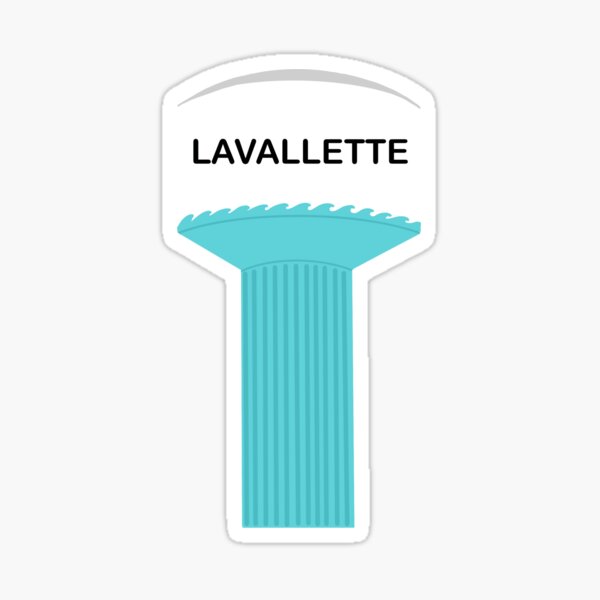 "Lavallette Water Tower" Sticker for Sale by isabellac03 | Redbubble