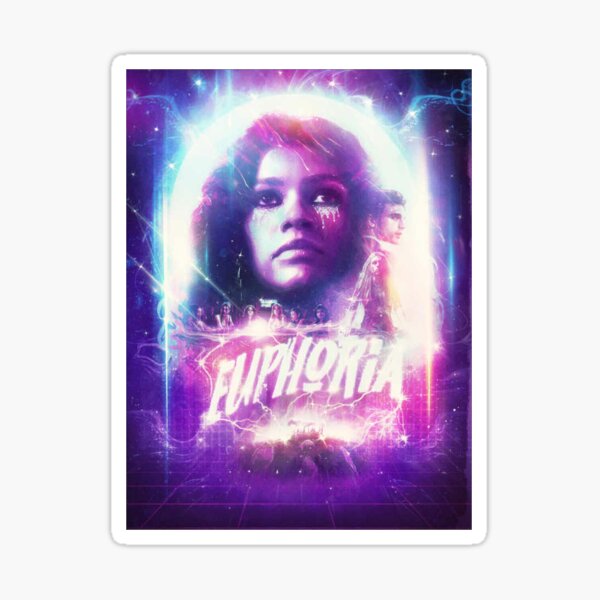"Еuphoria" Sticker for Sale by Picart-jpeg | Redbubble