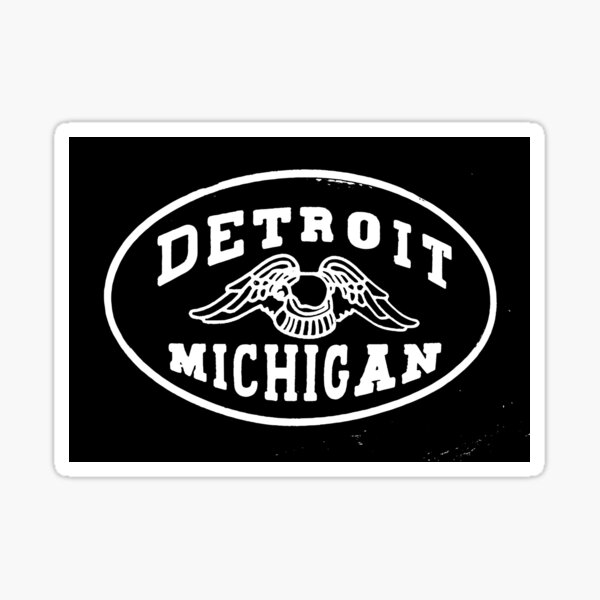 "Working Class Logo of Detroit" Sticker for Sale by StuckOn-Detroit ...