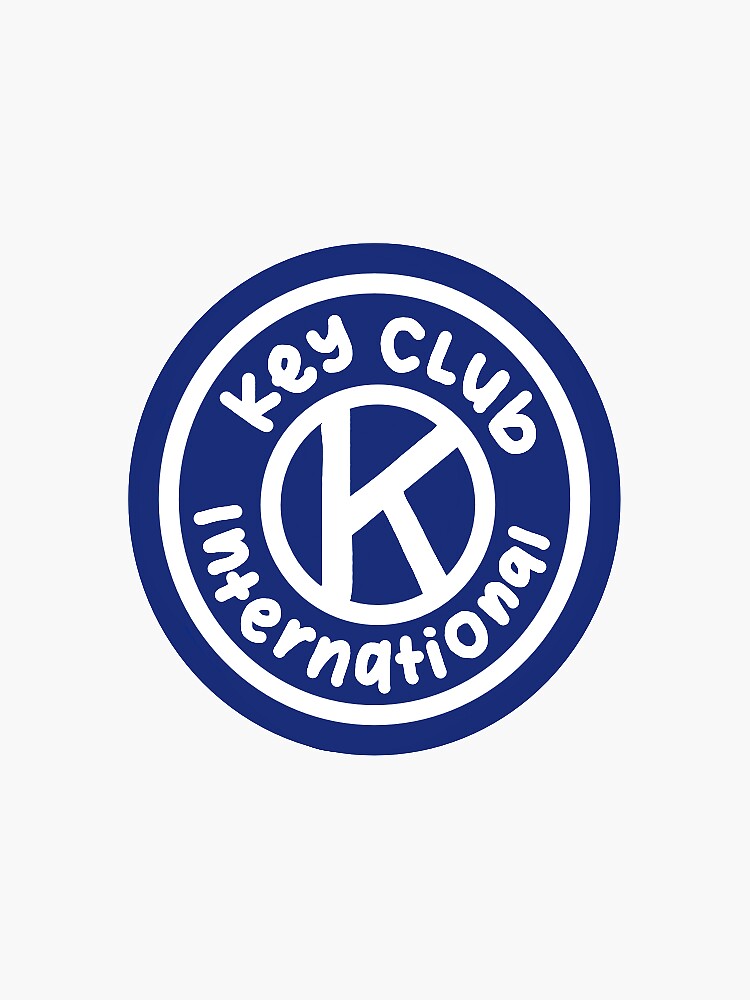 "Kawaii Key Club International Logo" Sticker for Sale by kraftsbykylie ...