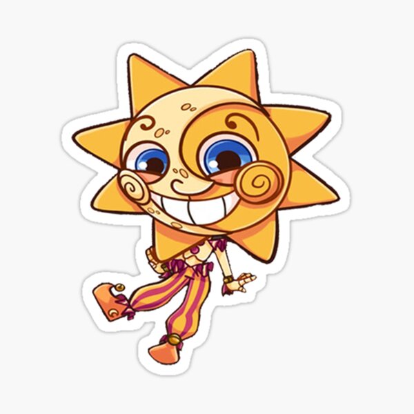"Fnaf Security Breach Sun" Sticker for Sale by SOLA-SHOP | Redbubble
