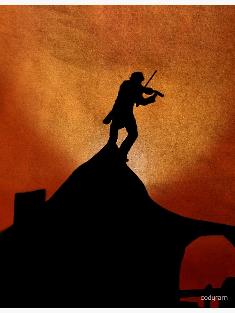 "Fiddler on the Roof" Poster by codyrarn | Redbubble