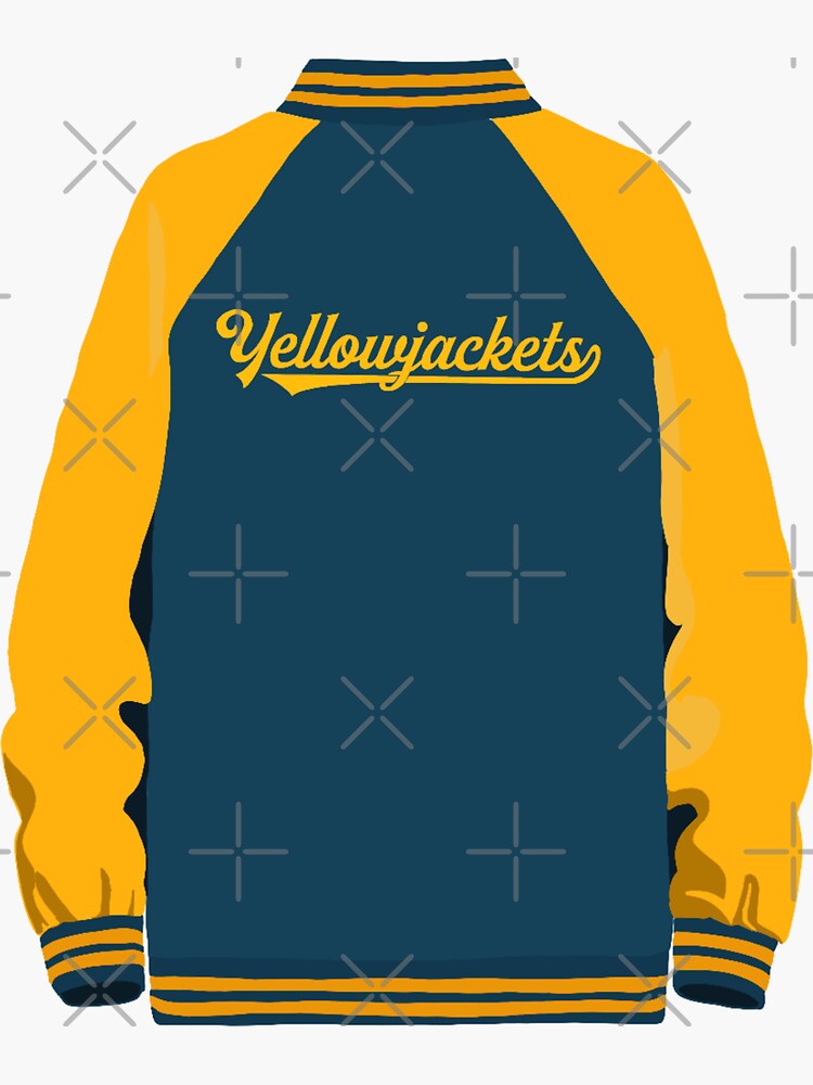 "Yellowjackets varsity letterman jacket" Sticker for Sale by yellow ...