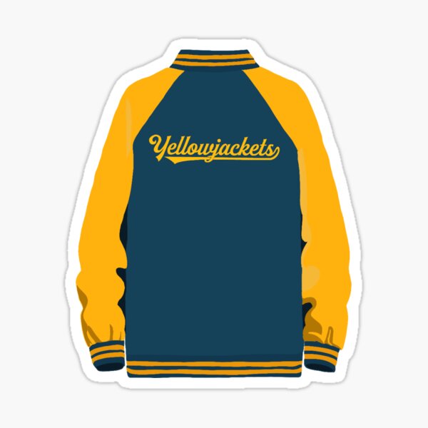 "Yellowjackets varsity letterman jacket" Sticker for Sale by yellow ...