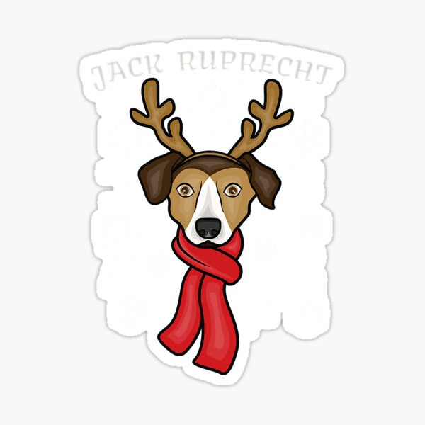 "Jack Ruprecht Jack Russell Terrier" Sticker for Sale by linhchau98 ...