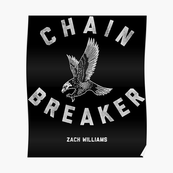 "Zach Williams men singer Christian rock logo Exselna" Poster by ...