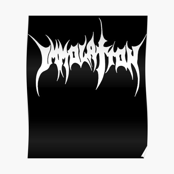 "Immolation For Fans" Poster for Sale by OwenBayer | Redbubble