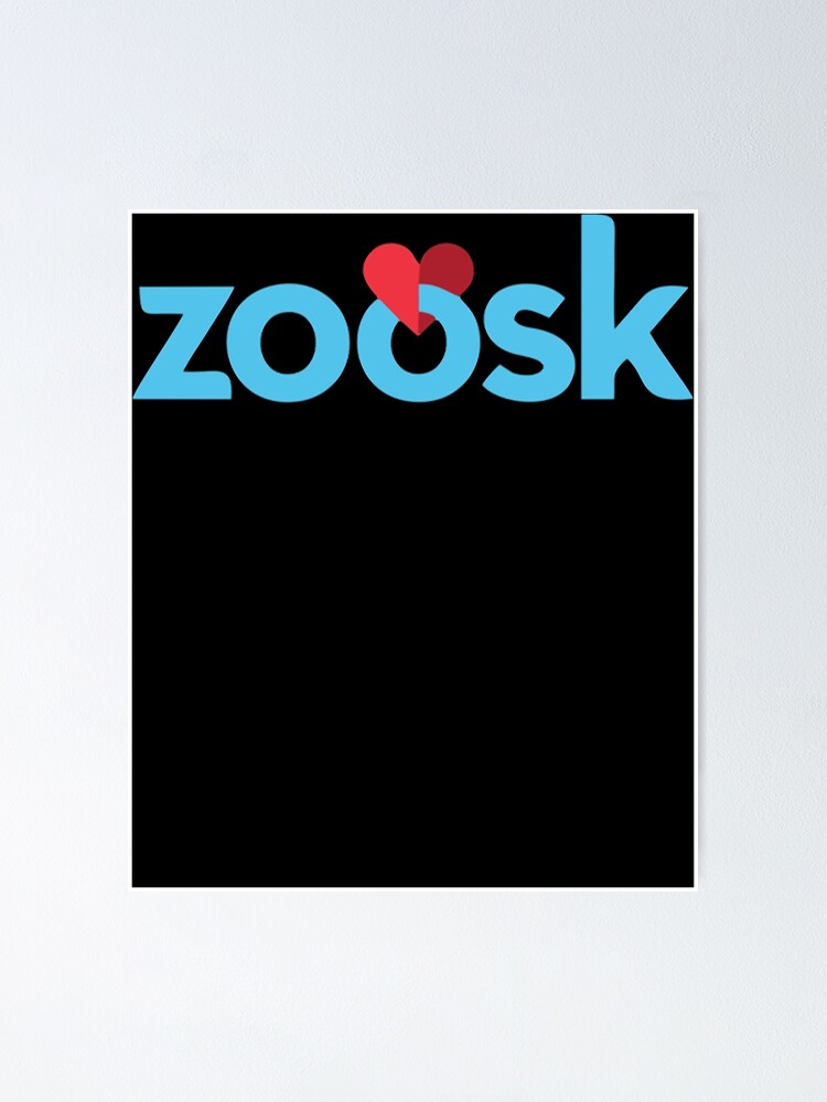 "zoosk logo" Poster for Sale by newmanadam17187 | Redbubble