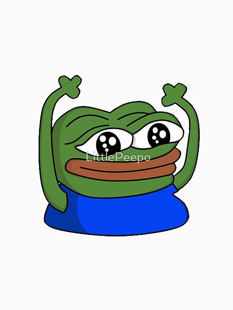 "HYPPERS PeepoCheer Twitch Emote" T-shirt for Sale by LittlePeepo ...
