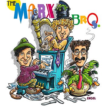 "THE MARX BROTHERS" Essential T-Shirt for Sale by Jim Engel | Redbubble