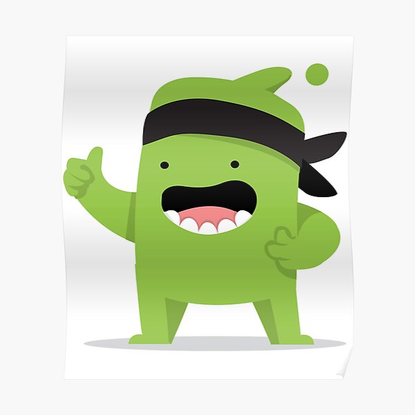 "Class Dojo Monster Sticker Copy Copy Copy Copy" Poster for Sale by ...