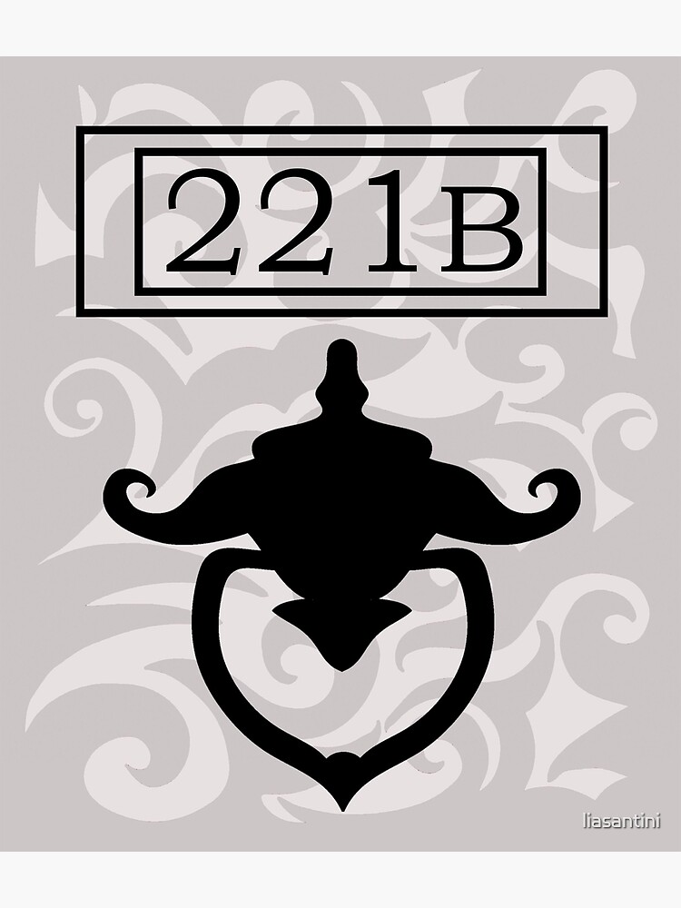 "221B Baker Street" Poster for Sale by liasantini | Redbubble