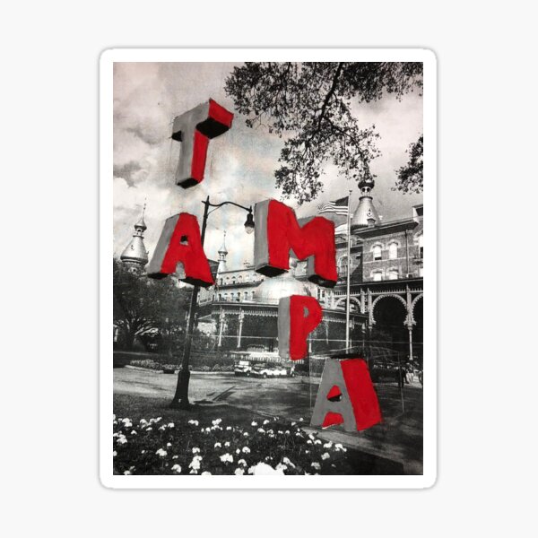 "University of Tampa" Sticker for Sale by magnet212 | Redbubble