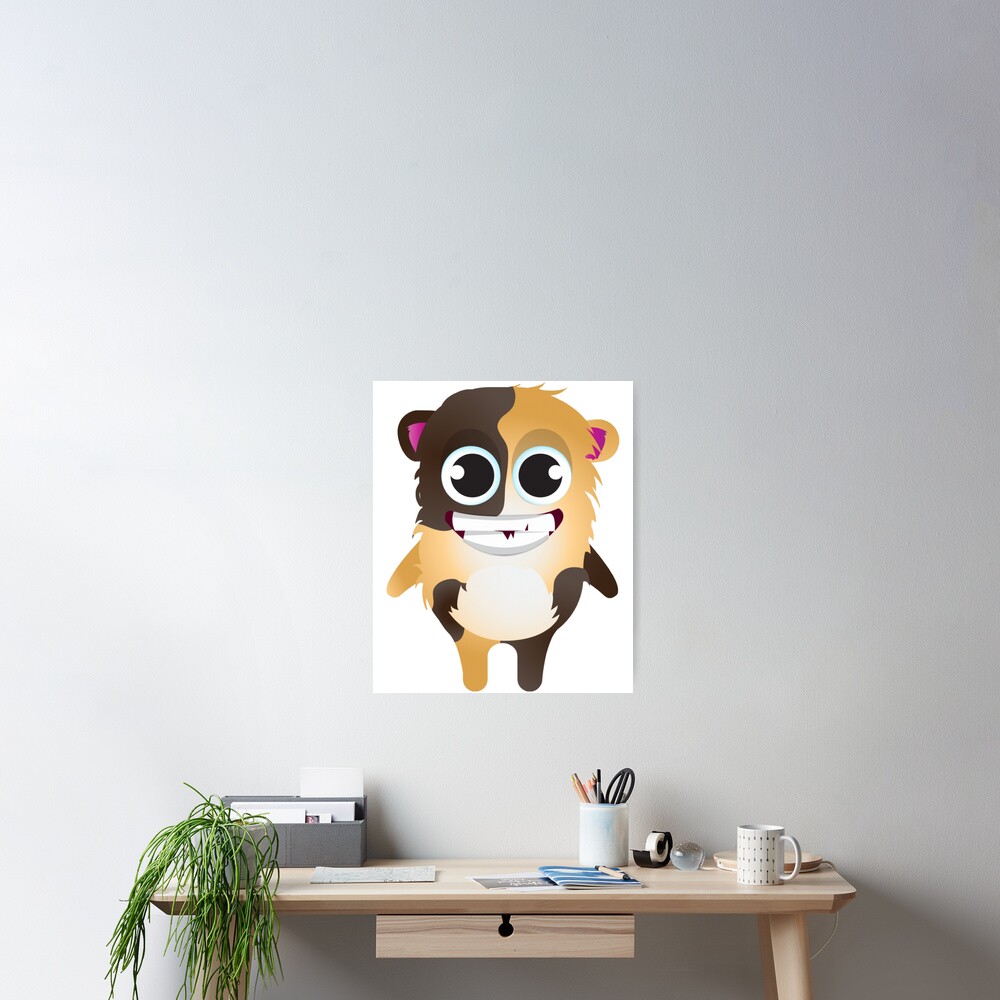 "Class Dojo Monster Sticker" Poster for Sale by GiuliofMariani | Redbubble