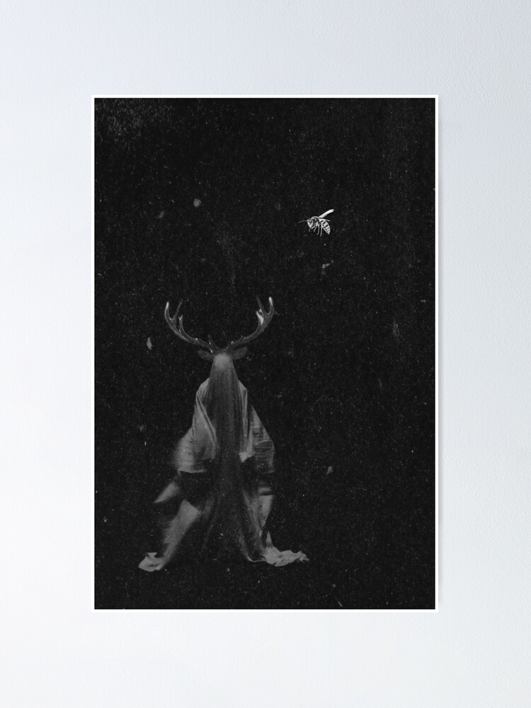 "Yellowjackets antler Queen bee wasp forest cryptid" Poster by ...
