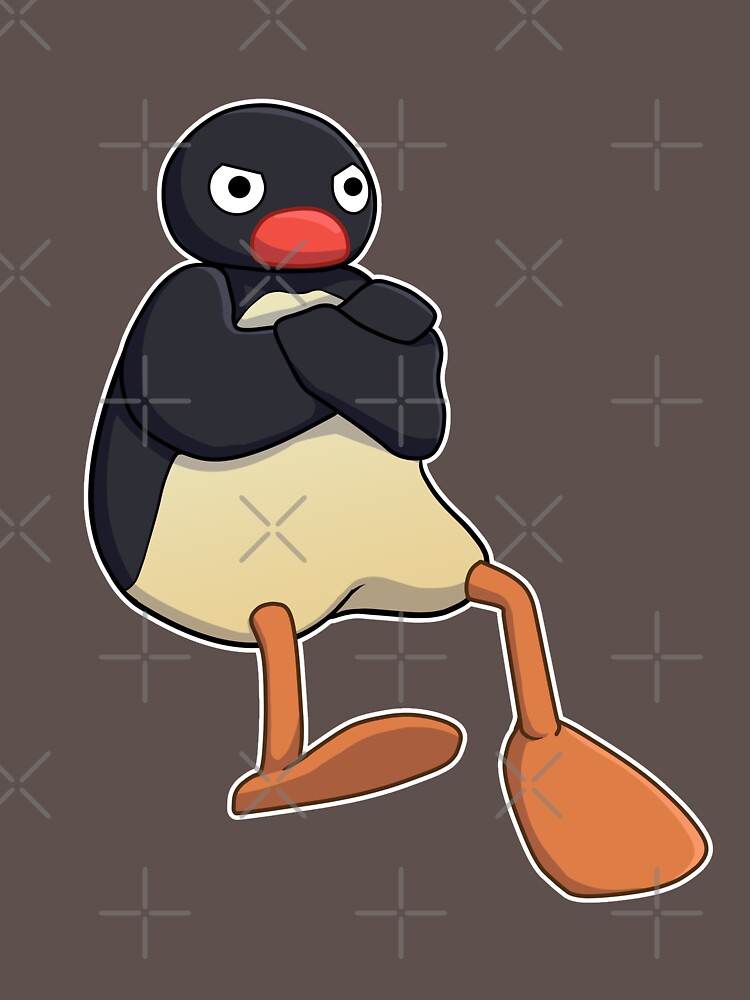 "Angry Pingu" T-shirt for Sale by HybridDragoness | Redbubble | pingu t ...