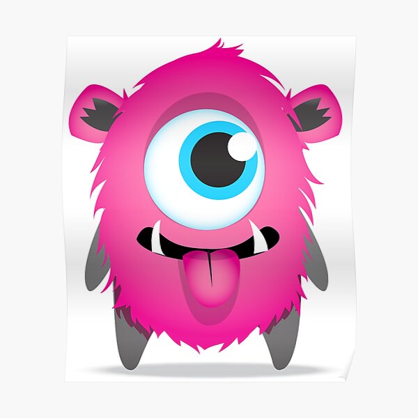 "Class Dojo Monster Sticker" Poster by GiuliofMariani | Redbubble