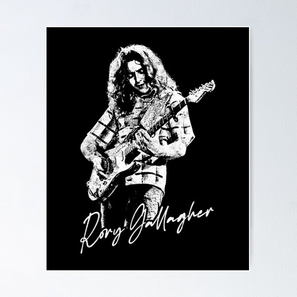 "Rory Gallagher" Poster for Sale by AngelicaAlcanta | Redbubble