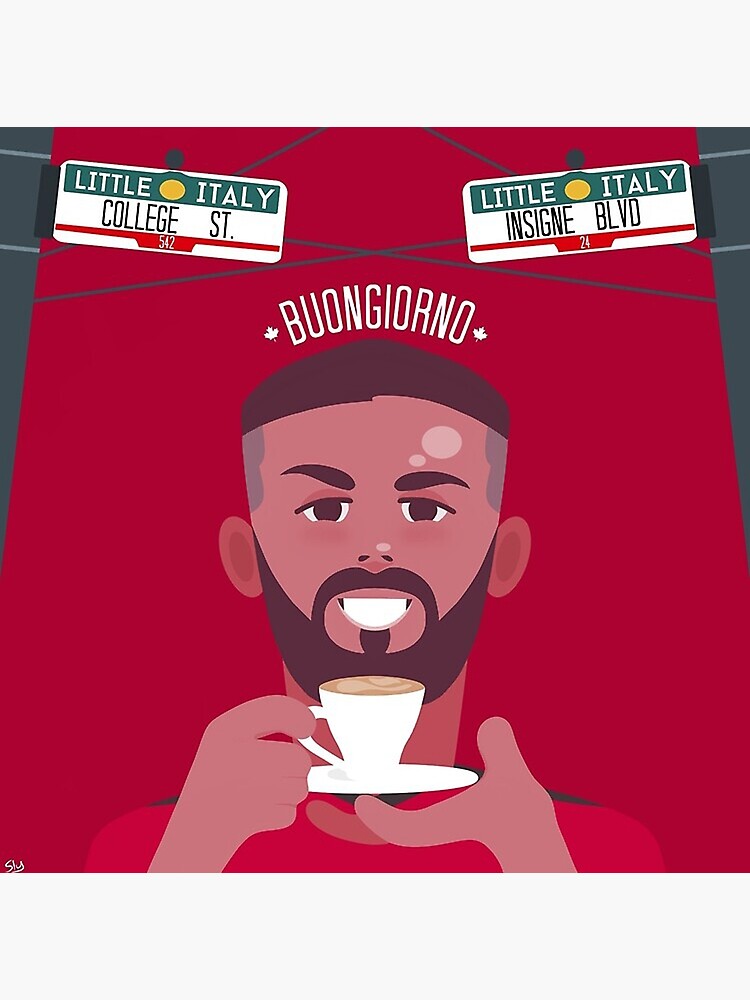 "WELCOME TO TORONTO F.C., LORENZO INSIGNE" Poster for Sale by ...