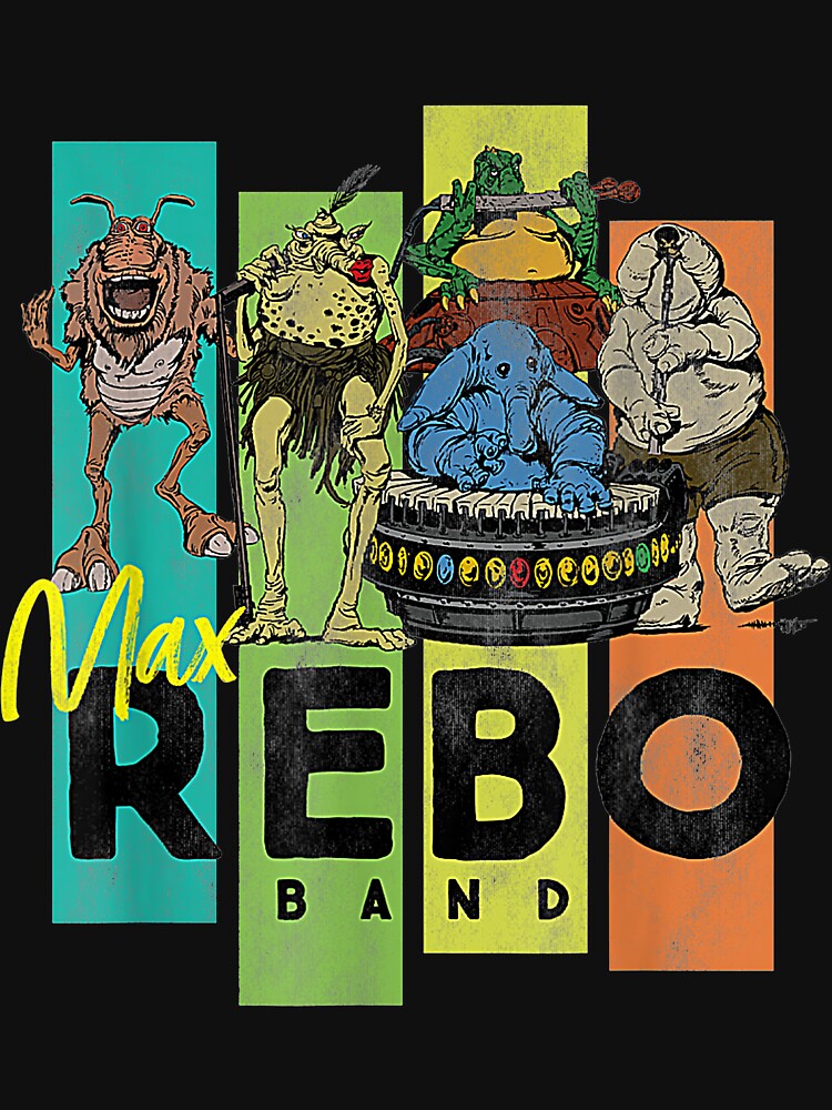 "Aliens Max Rebo Band Vintage Concert" T-shirt for Sale by Logange838 ...